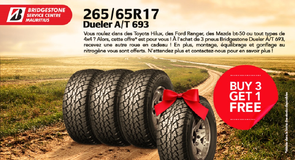 Bridgestone Dueler All-Terrain tyres: only the very best